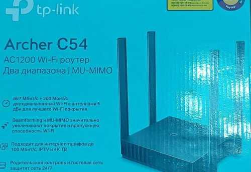Wifi роутер tp link archer c54