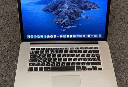 MacBook Pro 15 (2014), 256 ГБ, Core i7, 2.2 ГГц, RAM 16 ГБ, GeForce GT 750M 2 ГБ
