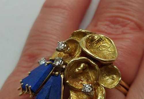 Золотые эксклюзивные антикварные кольца