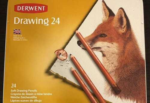 Карандаши Derwent Drawing 24