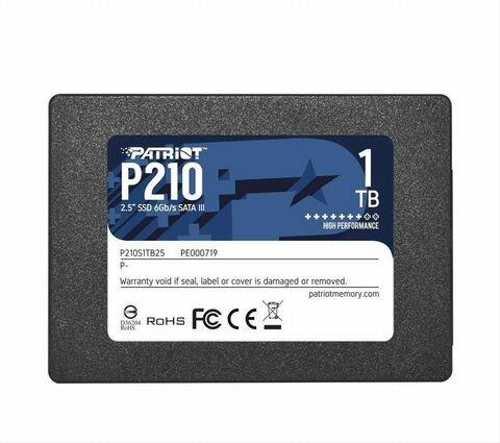 SSD накопитель Patriot P210 1 тб p210s1tb25