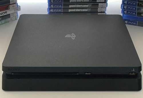 Sony PS4 1TB Slim CUH-2208B отличное состояние