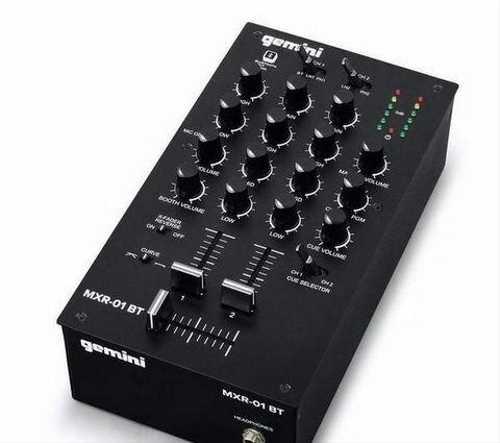 DJ микшерный пульт Gemini MXR-01BT