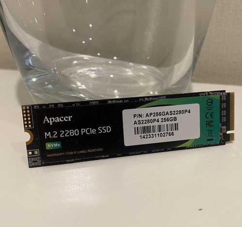 Жесткий диск SSD M.2 Apacer AS2280P4, 256 GB