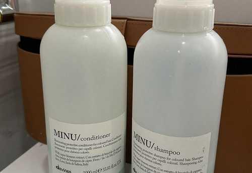 Davines minu шампунь кондиционер