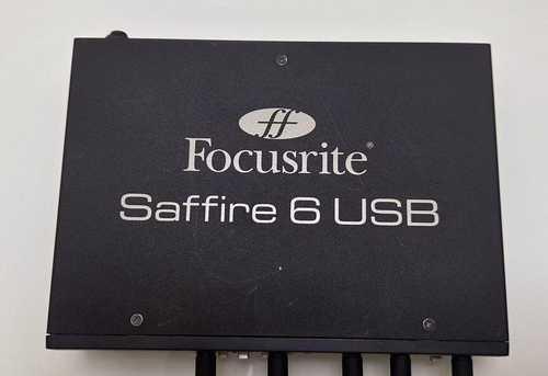 Звуковая карта Focusrite Saffire 6 USB