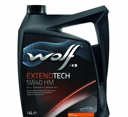 Wolf extendtech 5W40 HM A3/B4 SN/CF Масло мотор