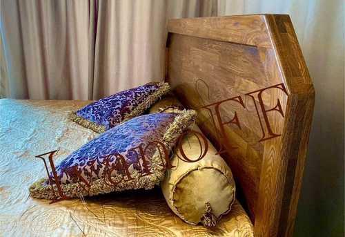 Кровать из массива дуба Викинг