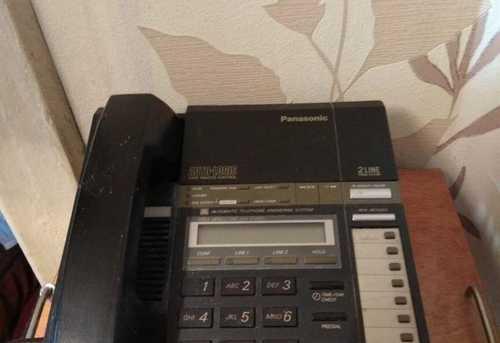 Стационарный телефон Panasonic с автоответчиком