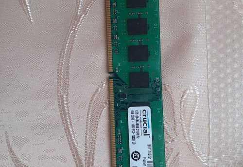 Оперативная память ddr3 4 gb 1600