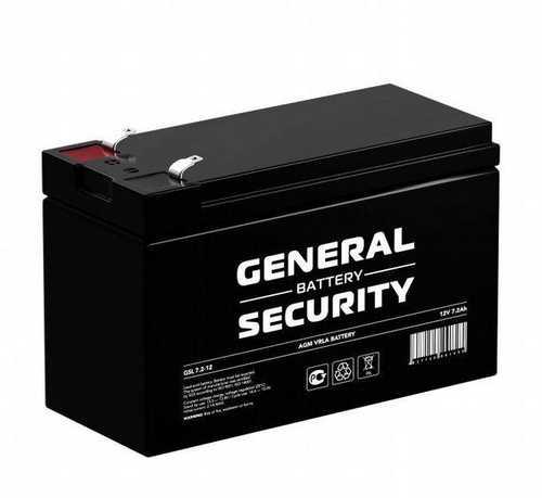 Аккумулятор General Security GSL 7.2-12 оптом