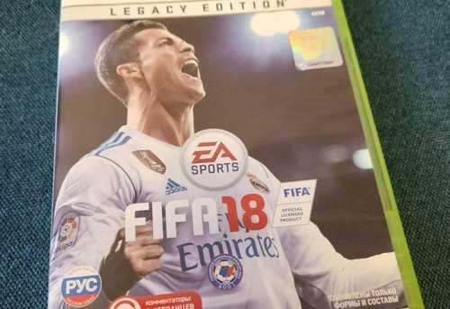 Игра FIFA 18 Legacy Edition(оригинал) для Xbox 360