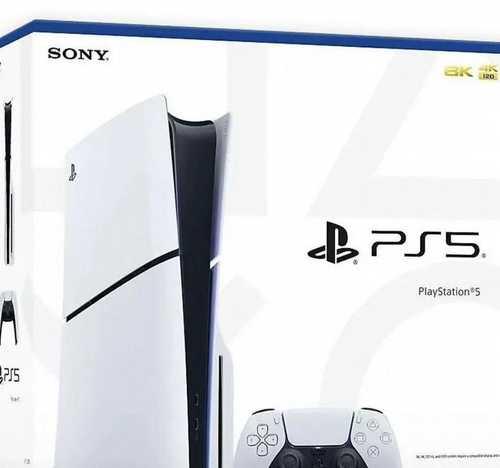 Sony playstation 5 Slim с дисководом