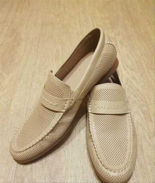 Мокасины мужские летние туфли