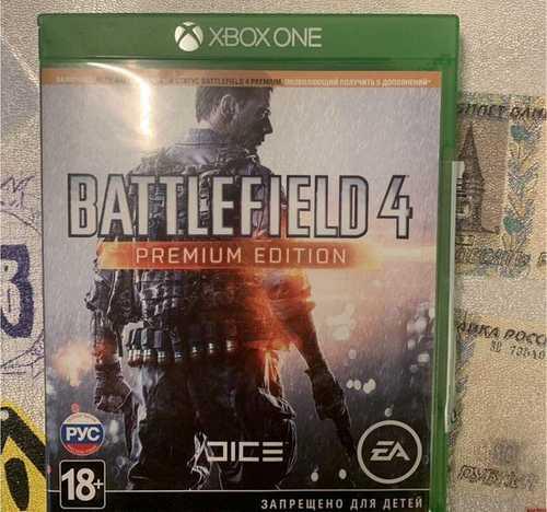 Battlefield 4 premium edition xbox one диск