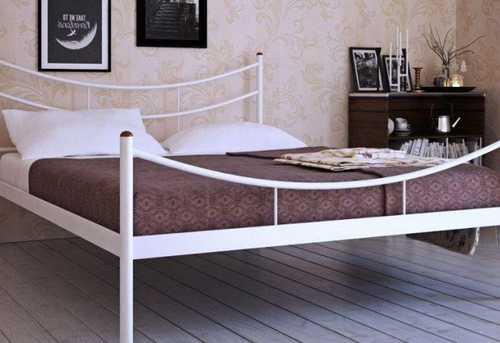 Кровать двуспальная "Luna" (180х200) Белый