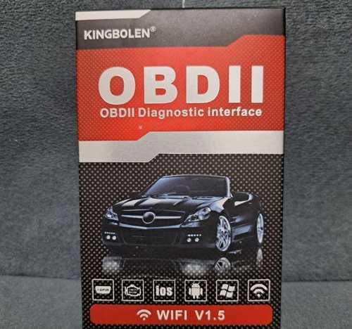 Автосканер Kingbolen ELM327 Wi-FI v1.5