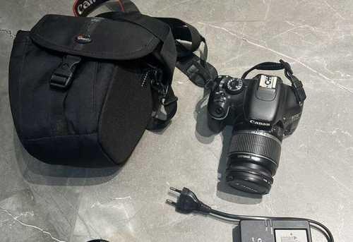 Зеркальный фотоаппарат Canon 550d + 2 объектива
