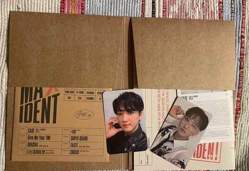 Mini альбом stray kids maxident changbin