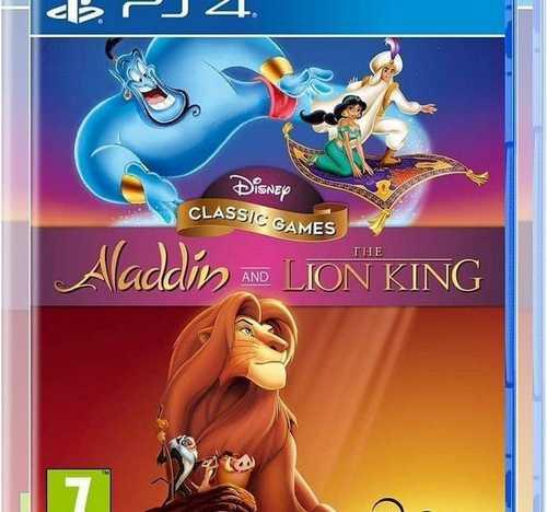 Disney Aladdin & The Lion King PS4, англ