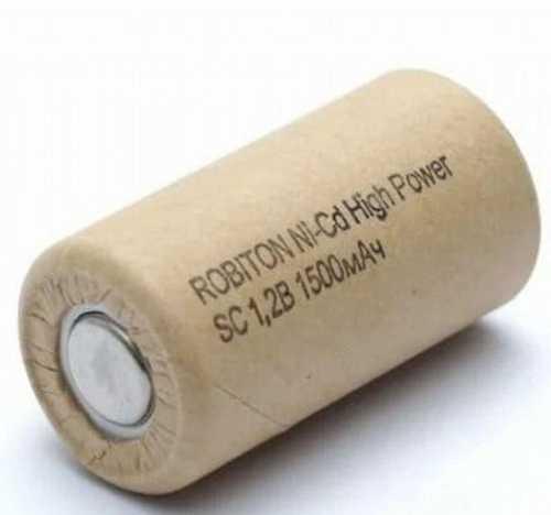 Аккумулятор Robiton NiCd SC HP 1.2V 1500mAh