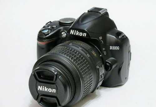 Nikon d3000 (Kit) Пробег 14т.к