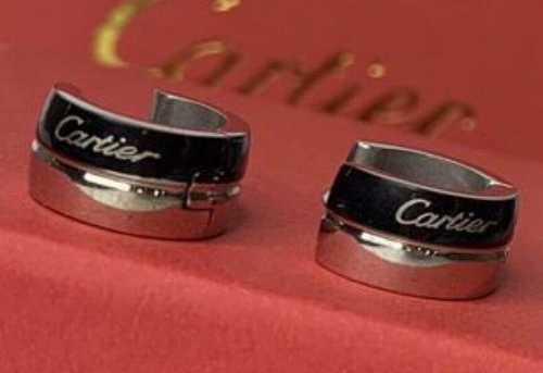 Серьги cartier