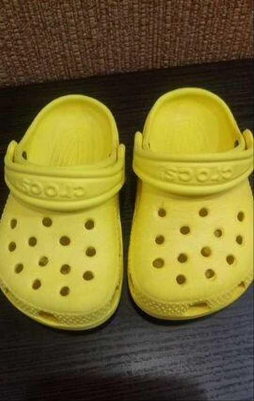 Сабо, сланцы, пляжная обувь, crocs С 4-5