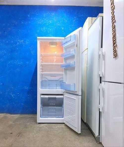 Холодильник бу узкий низкий 158см