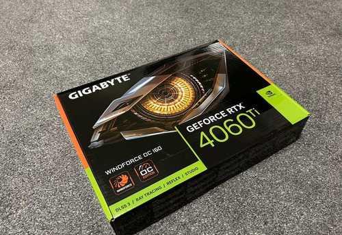 Видеокарта gigabyte GeForce RTX 4060 Ti (16GB)