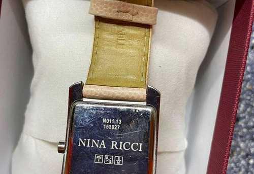 Nina Ricci часы наручные 26 бриллиантов Оригинал
