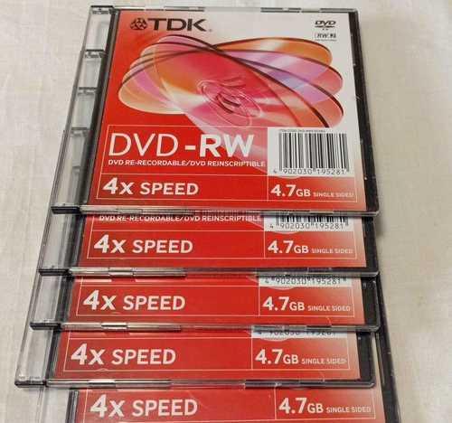 Новые диски DVD-RW, Япония