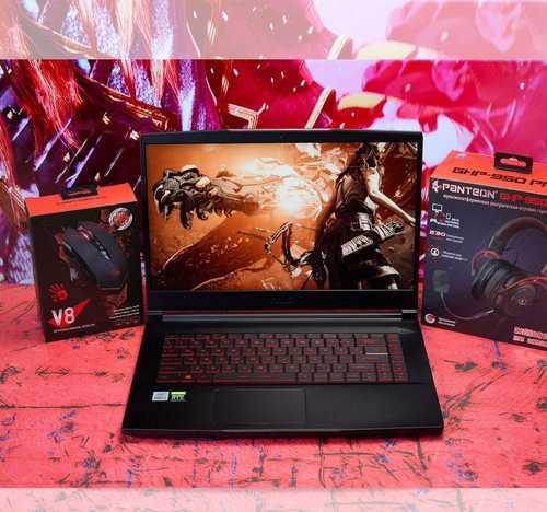 Игровой ноутбук MSI / Core i5 - RTX 3050