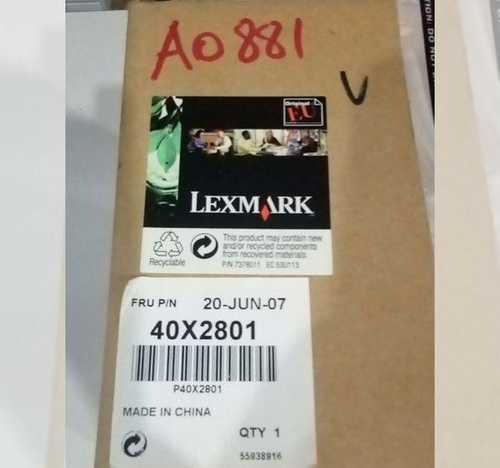 Печь в сборе 40X2801 для lexmark optra E250/ E350