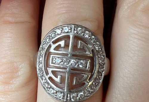 Серебряное кольцо 925 винтаж украшения
