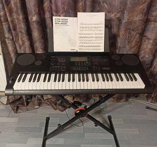 Синтезатор casio ctk 6200