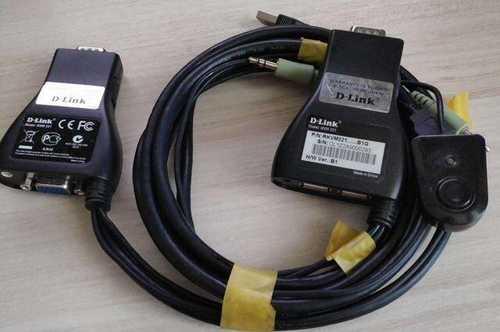 Переключатель kvm-221 Dlink