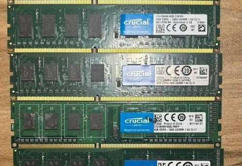 Оперативная память Crucial DDR3 4Gb