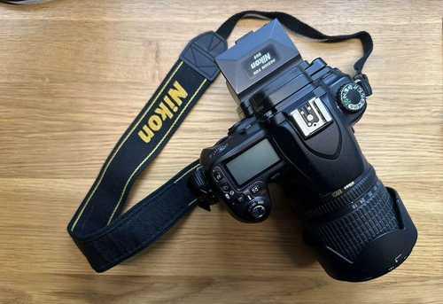 Зеркальный фотоаппарат nikon d80 в комплекте