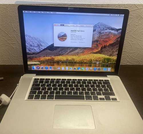 Apple macbook pro 15 2011 16гб 480гб SSD