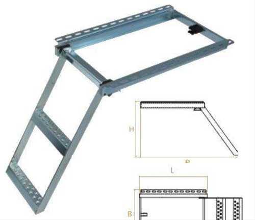 Выдвижная Лестница фургона будки Газель