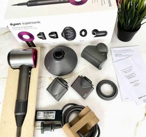 Фен Dyson Supersonic HD08 1:1 Фуксия - Розовый
