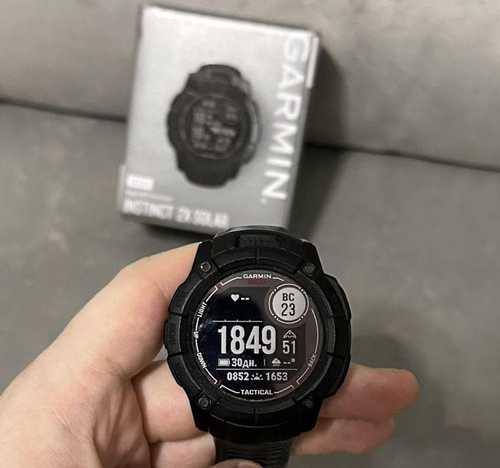 Часы Garmin instinct 2 solar tactical