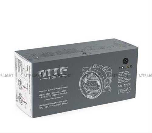 MTF Light Двухрежимные птф LED бел/жел. (унив.)