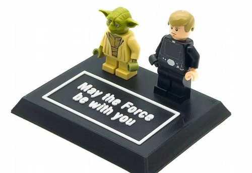 Подставка "Luke Skywalker & Yoda"