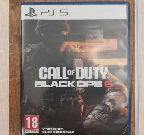 Call of duty black ops 6 ps5 диск