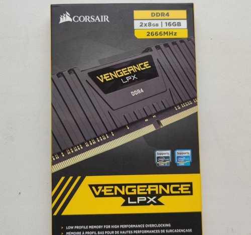 Оперативная память ddr4 corsair 16GB