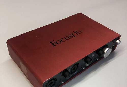 Внешняя звуковая карта Focusrite Scarlett 2i4