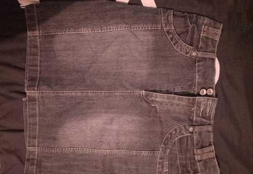 Винтажная джинсовая юбка