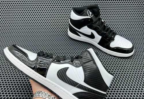 Кроссовки Nike Air Jordan 1 Mid Carbon Fiber All-S